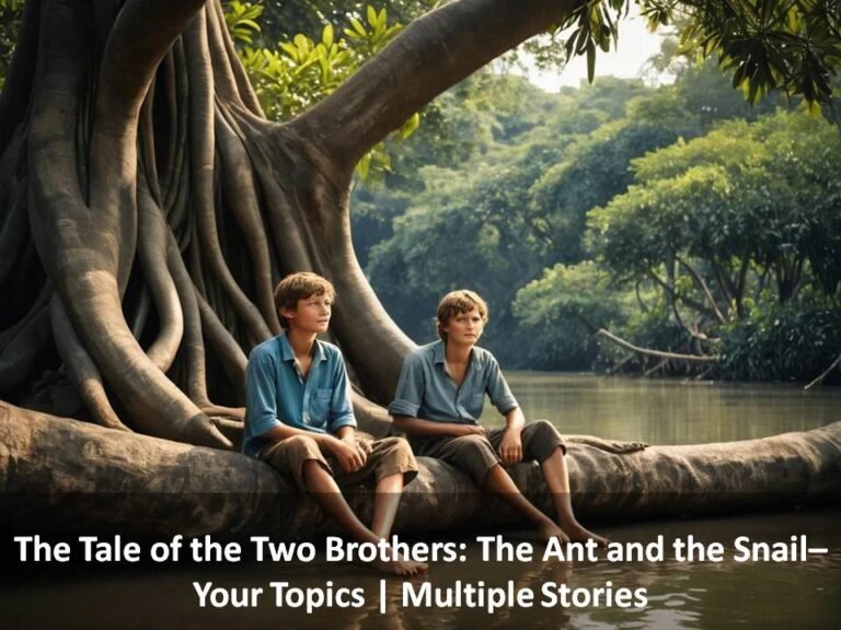 The Tale of the Two Brothers: The Ant and the Snail–Your Topics ...